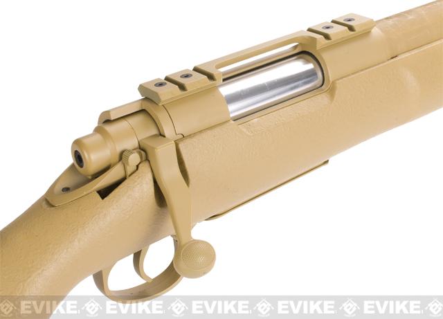 Echo1 M28 Bolt Action Airsoft Sniper Rifle w/ Bipod (Color: Tan ...