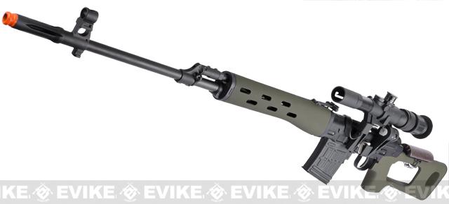 Matrix SVD II Dragunov Bolt Action Airsoft Sniper Rifle (Color: OD Green), Airsoft Guns, Shop By ...