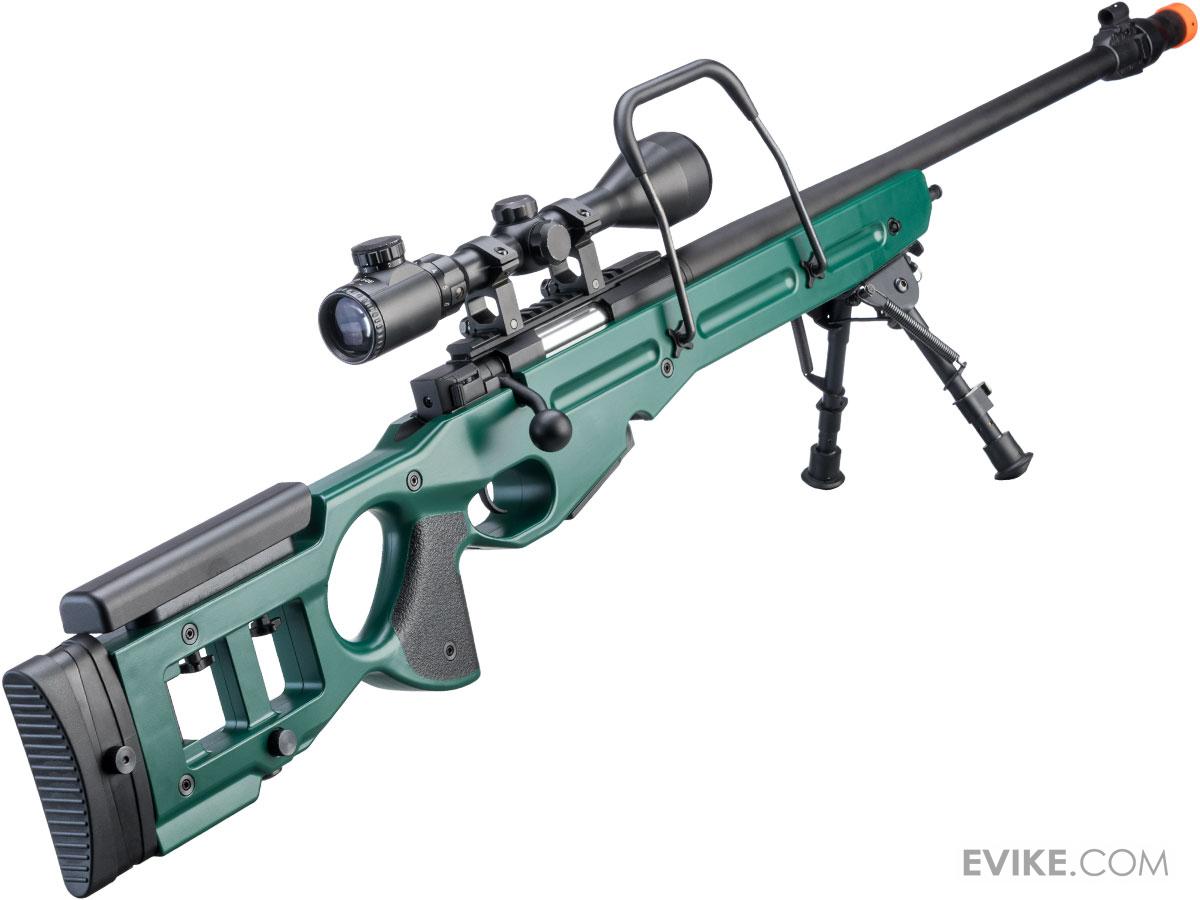 Snow Wolf SV-98 Bolt Action Airsoft Sniper Rifle (Color: Russian Green ...