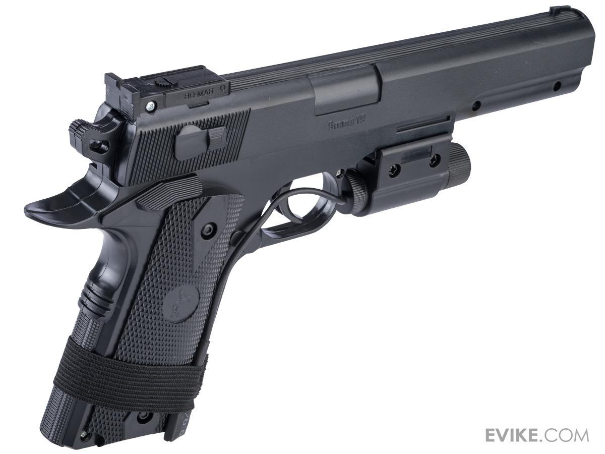 SoftAir Colt Licensed 1911 Target Airsoft Spring Pistol w/ Laser (Color ...