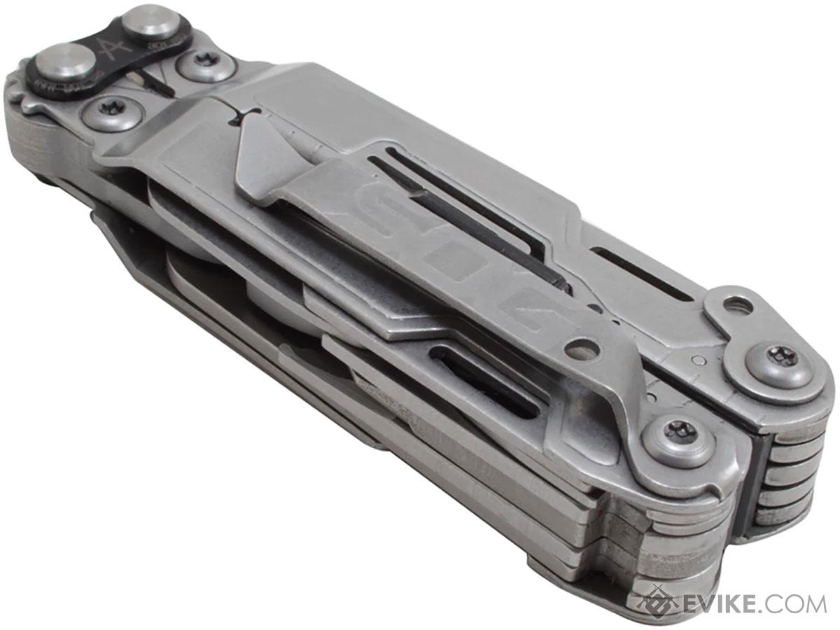 SOG Knives "PowerPint" Mini Multitool (Color: Bead Blast), Tactical ...