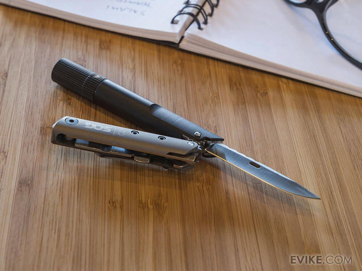 SOG Knives Baton Q2 Multitool with Flashlight, Tactical Gear/Apparel ...