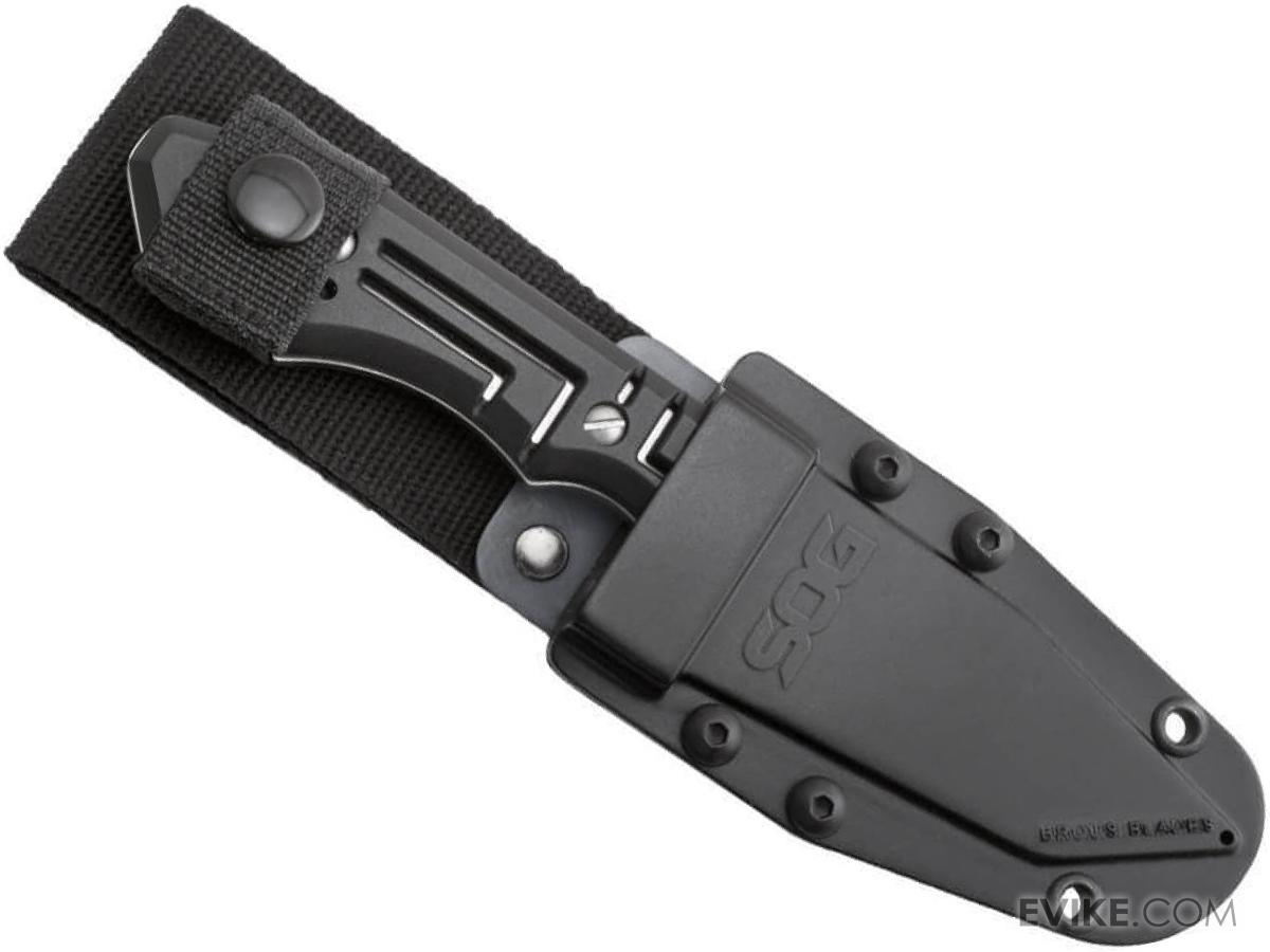 SOG Knives GROWL Fixed Blade Knife with Tanto Blade, Tactical Gear ...