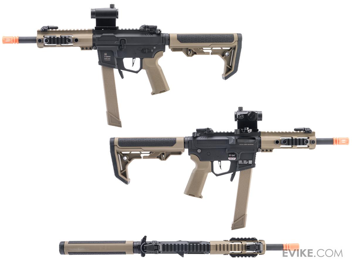 Specna Arms X-Series FLEX ETU Airsoft AEG Submachine Gun w/ HAL MOSFET ...