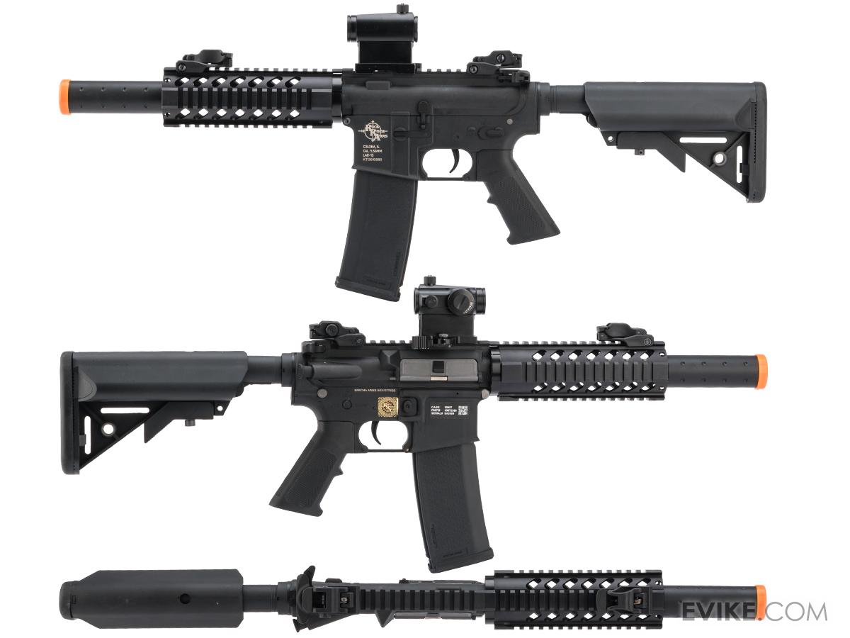 Specna Arms CORE Series M4 AEG (Model: M4 CQB Suppressed / Black ...