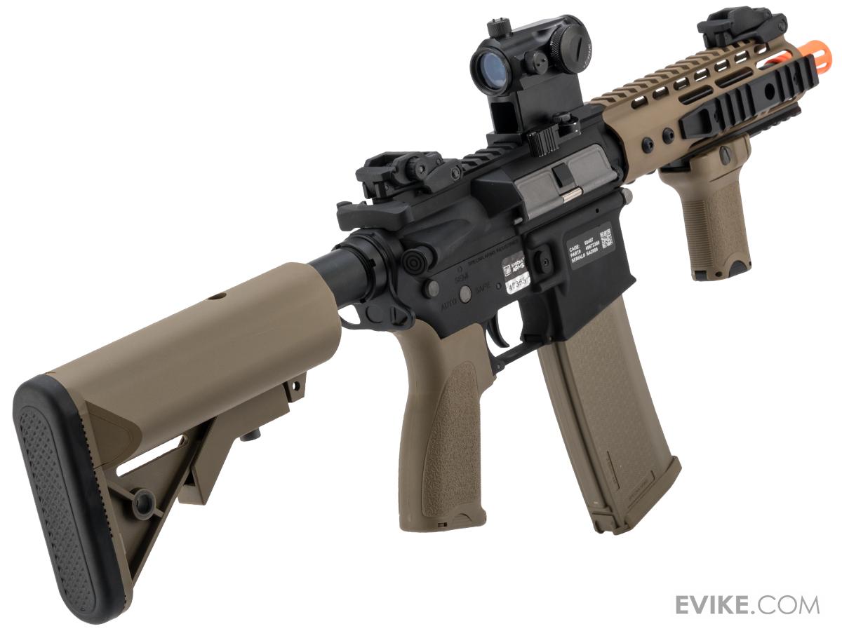Specna Arms EDGE Series M4 AEG (Model: M4 PDW Keymod / 2-Tone Black ...