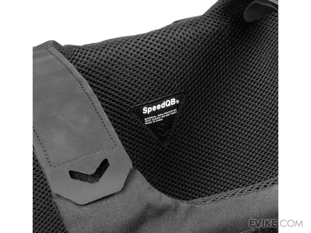 SpeedQB Atom Modular Plate Carrier (Color: Black), Tactical Gear ...