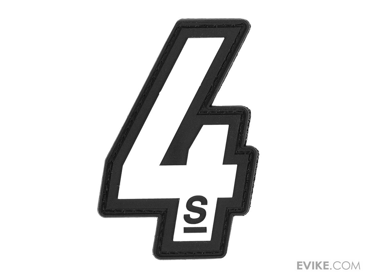 SpeedQB PVC Hook & Loop Numbers Series Glow In The Dark Patch (Number ...