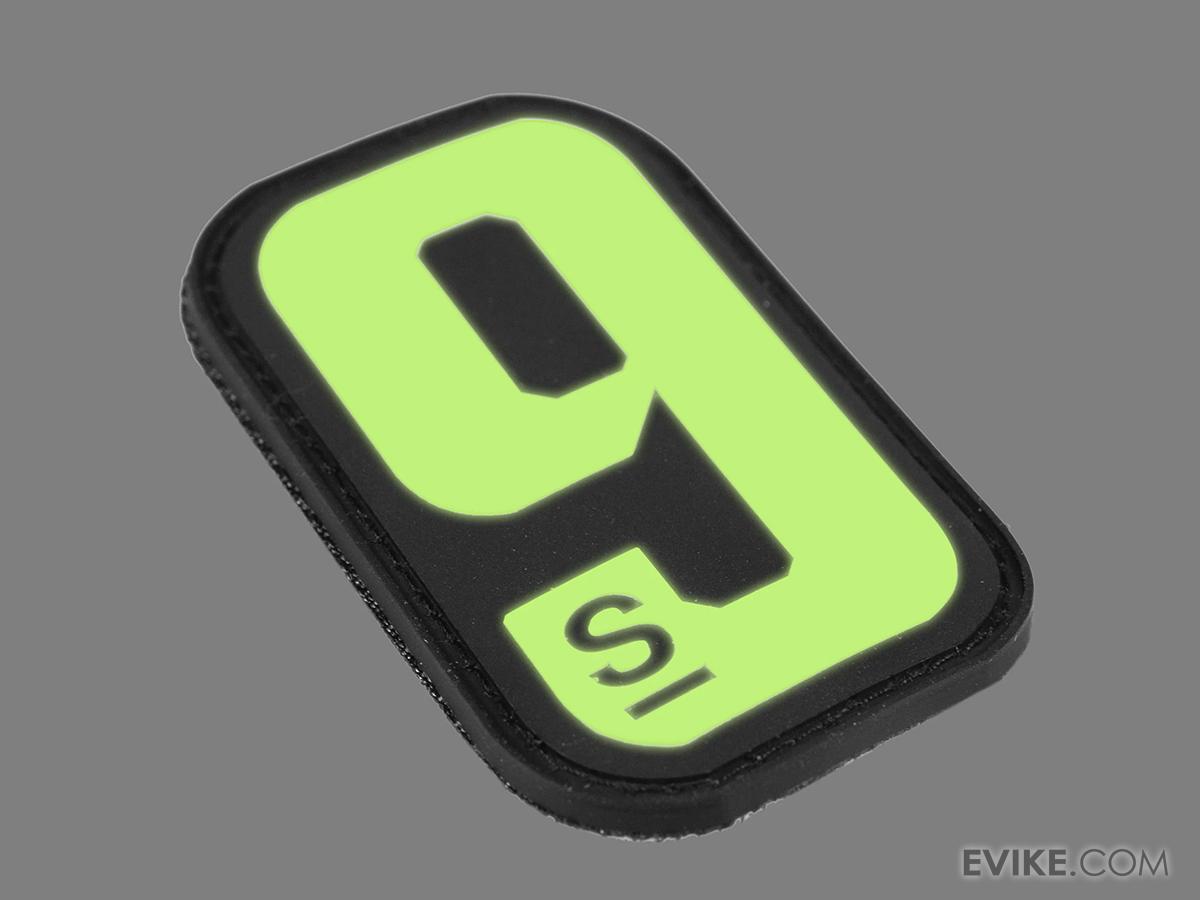 SpeedQB PVC Hook & Loop Numbers Series Glow In The Dark Patch (Number ...