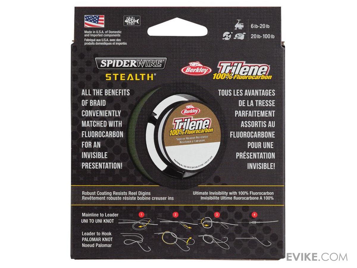 SpiderWire Stealth® Trilene® 100% Fluorocarbon Dual Spool Leader (Model ...