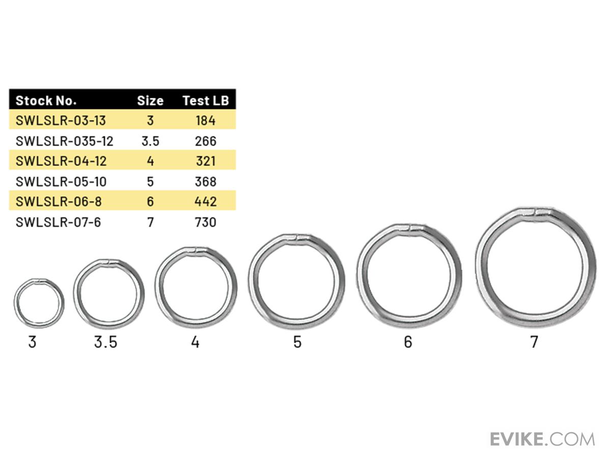 SPRO Power Welded NSB Ring (Size: 4 / 12-Pack), MORE, Fishing, Jigs ...