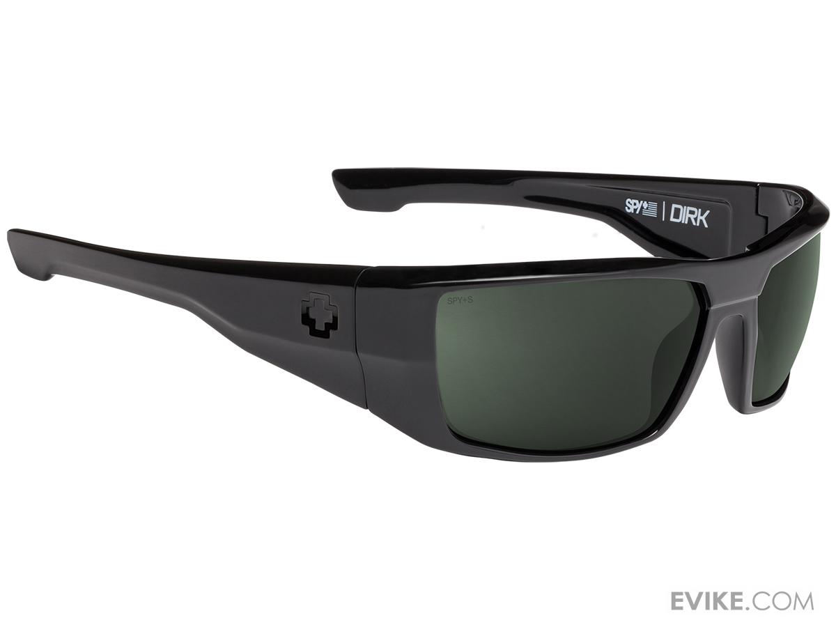 Spy Optic Dirk Sunglasses (Model: Black Frame / ANSI RX / HD Plus Gray ...
