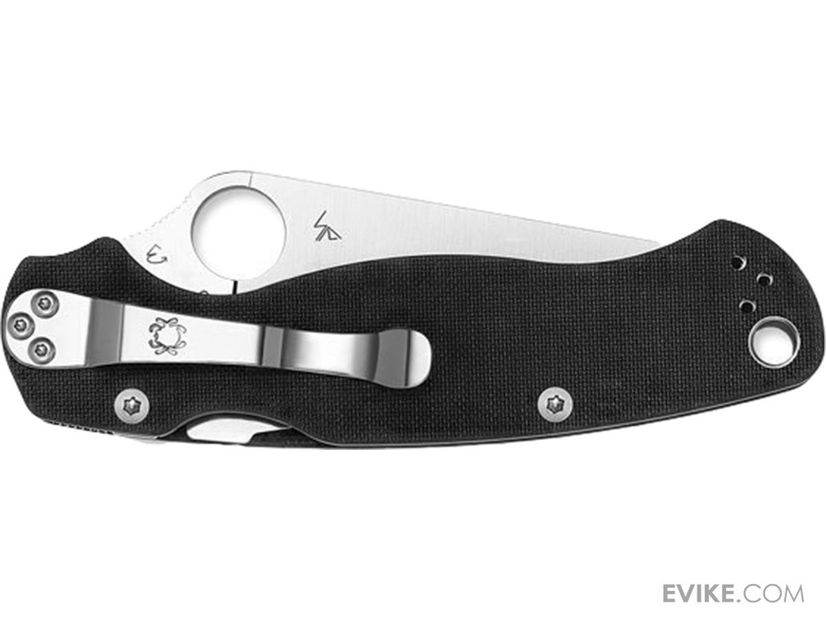 Spyderco PARA MILITARY 2 Lightweight G10 Folding Knife (Model: Plain ...