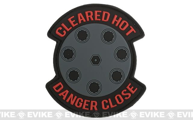 MoeGuns "Danger Close" 3D PVC Morale Patch, Tactical Gear/Apparel ...