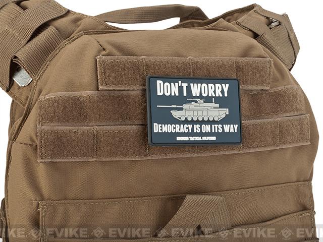 MoeGuns PVC "Democracy" Patch, Tactical Gear/Apparel, Patches - Evike ...