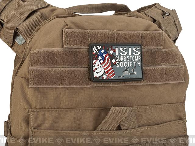 MoeGuns "ISIS Curbstomp" 3D PVC Morale Patch, Tactical Gear/Apparel ...