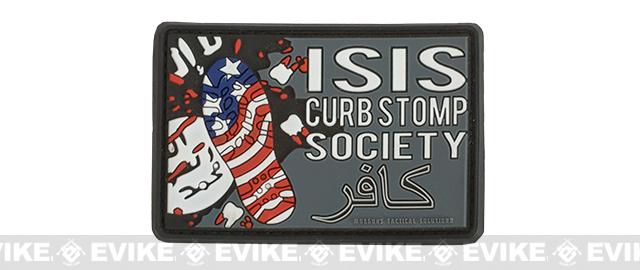 MoeGuns "ISIS Curbstomp" 3D PVC Morale Patch, Tactical Gear/Apparel ...