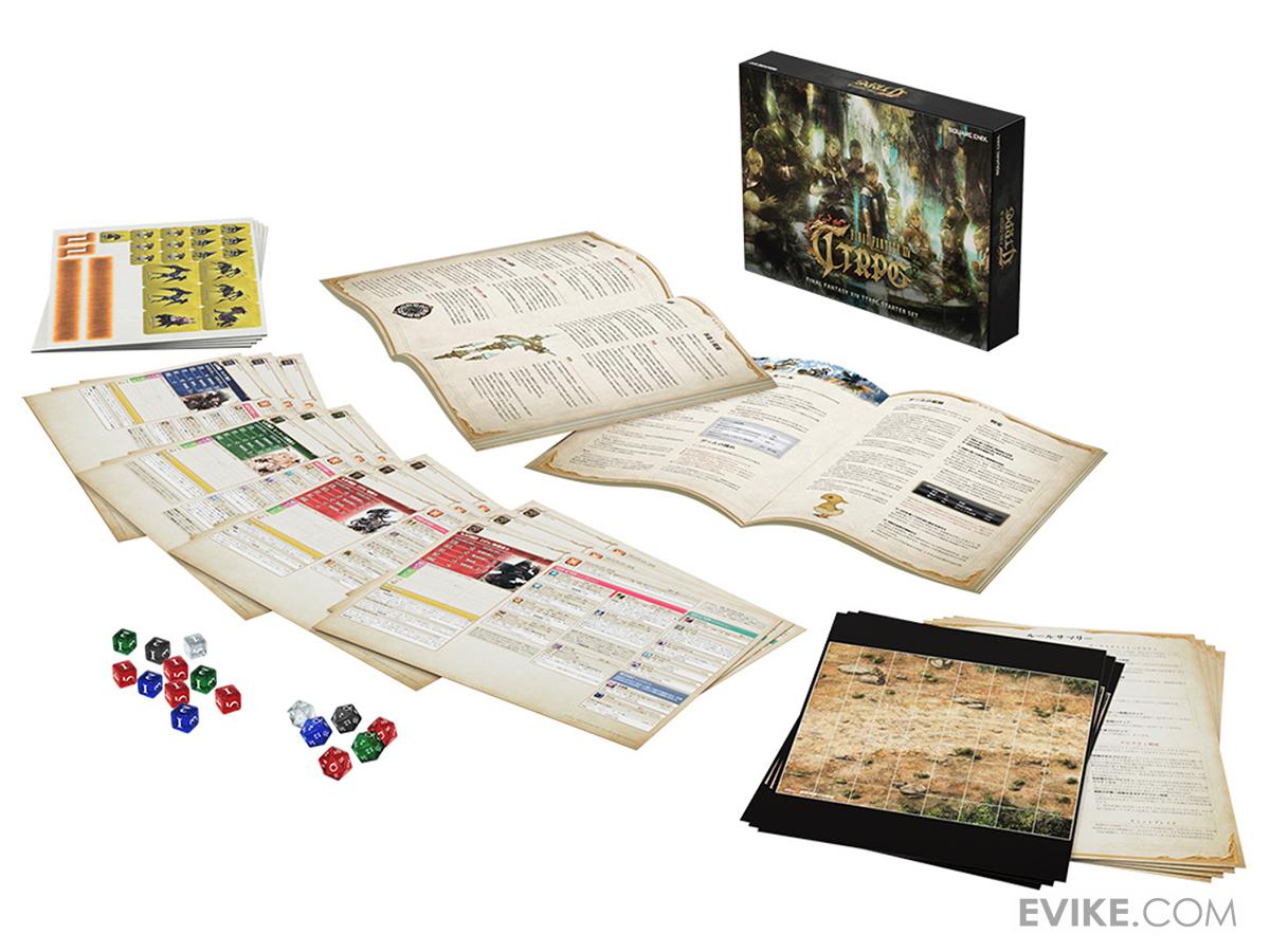 Square Enix Final Fantasy XIV Table Top Role Playing Game Starter Set ...