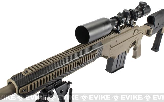 ASG Ashbury ASW338LM Bolt Action Airsoft Sniper Rifle by VFC - Dark ...