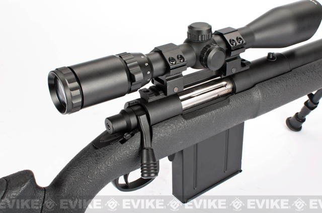 z APS M50 Shell Ejecting Co2 Powered Airsoft Gas Sniper Rifle 500~590 FPS (Model: Black ...