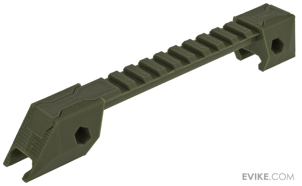 SRU 3D Printed 20mm Optic Rail for SCAR-L P1 Bullpup PDW Airsoft Rifles ...