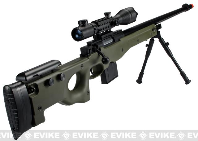 Matrix L96 Marui Clone AWS Bolt Action Airsoft Sniper Rifle w/ Scope ...