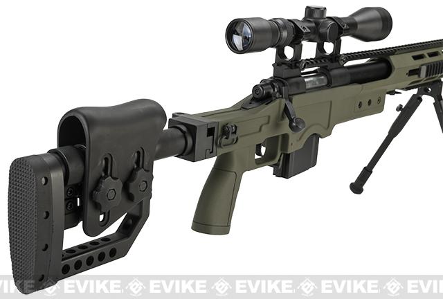 WELL MB4411D Bolt Action Airsoft Sniper Rifle (Color: OD Green ...