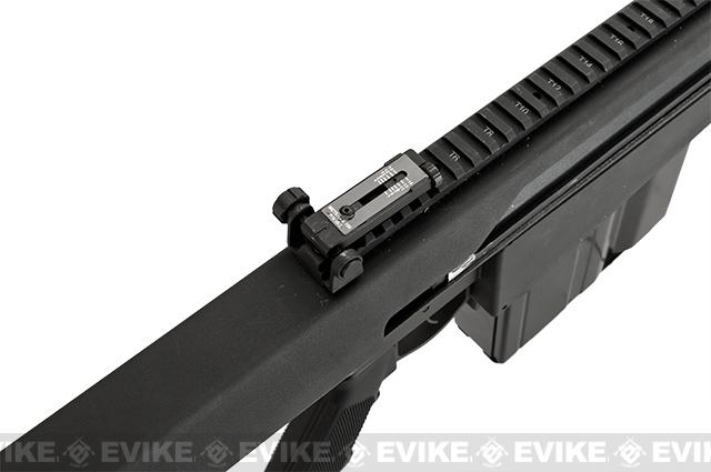 SOCOM Gear Fully Licensed Barrett M107 Co2 Shell Ejecting 8mm Airsoft Gas Sniper Rifle - Black ...