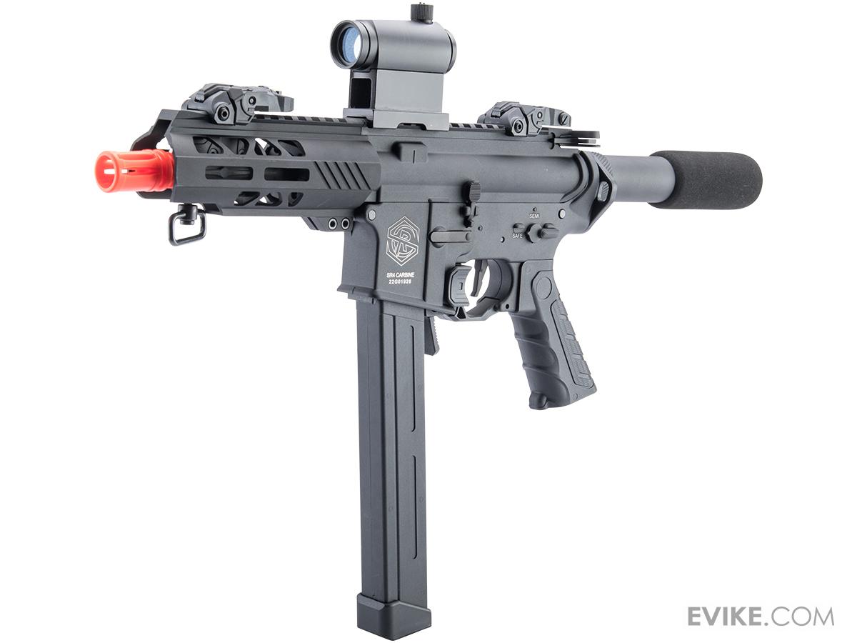 SRC SR4 Gen 5 Hawk Series Sportline Pistol Caliber Carbine AEG w/ QD Spring Change & MOSFET ...