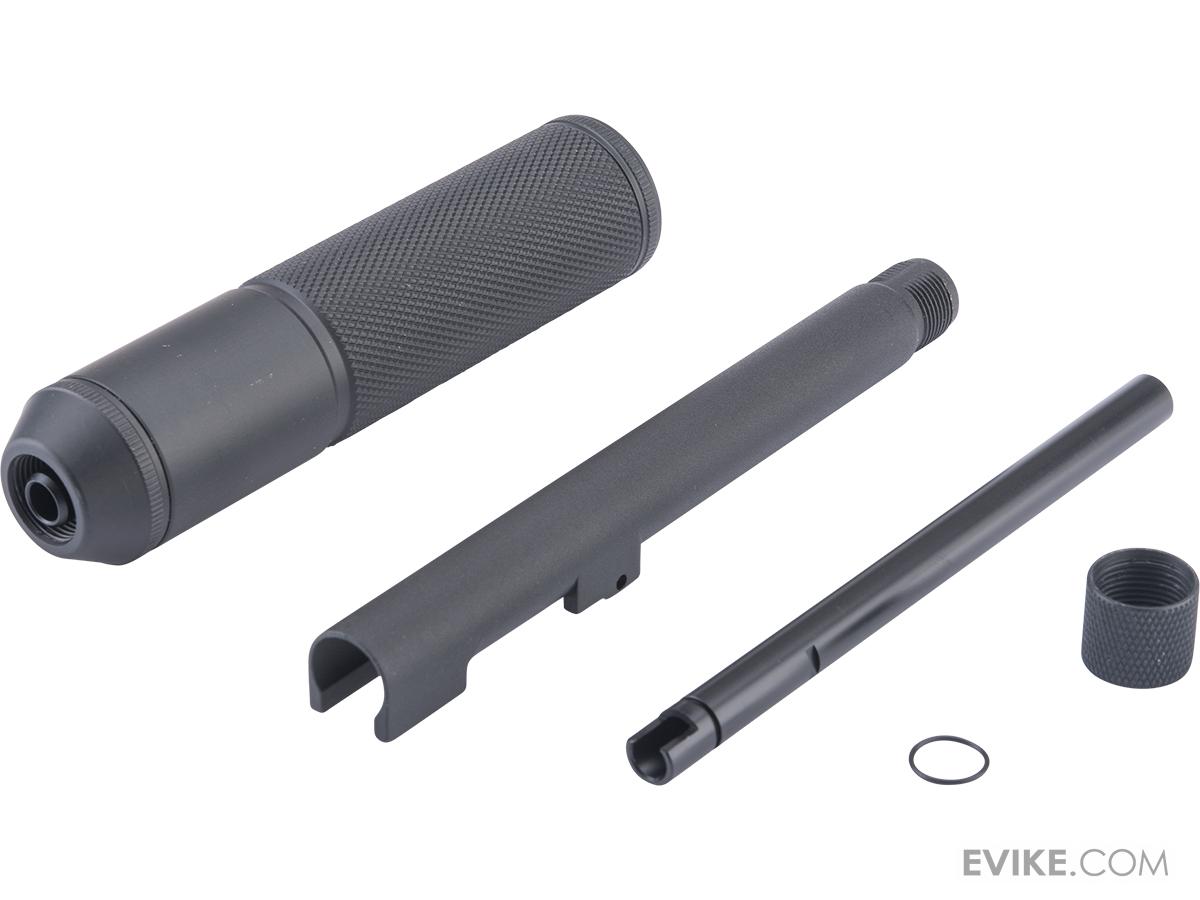 SRC Silencer Conversion Kit for SR-92 Airsoft Gas Blowback Pistols ...