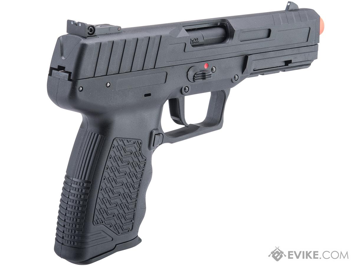 SRC Maverick Tactical Gas Blowback Airsoft Pistol (Model: Black ...