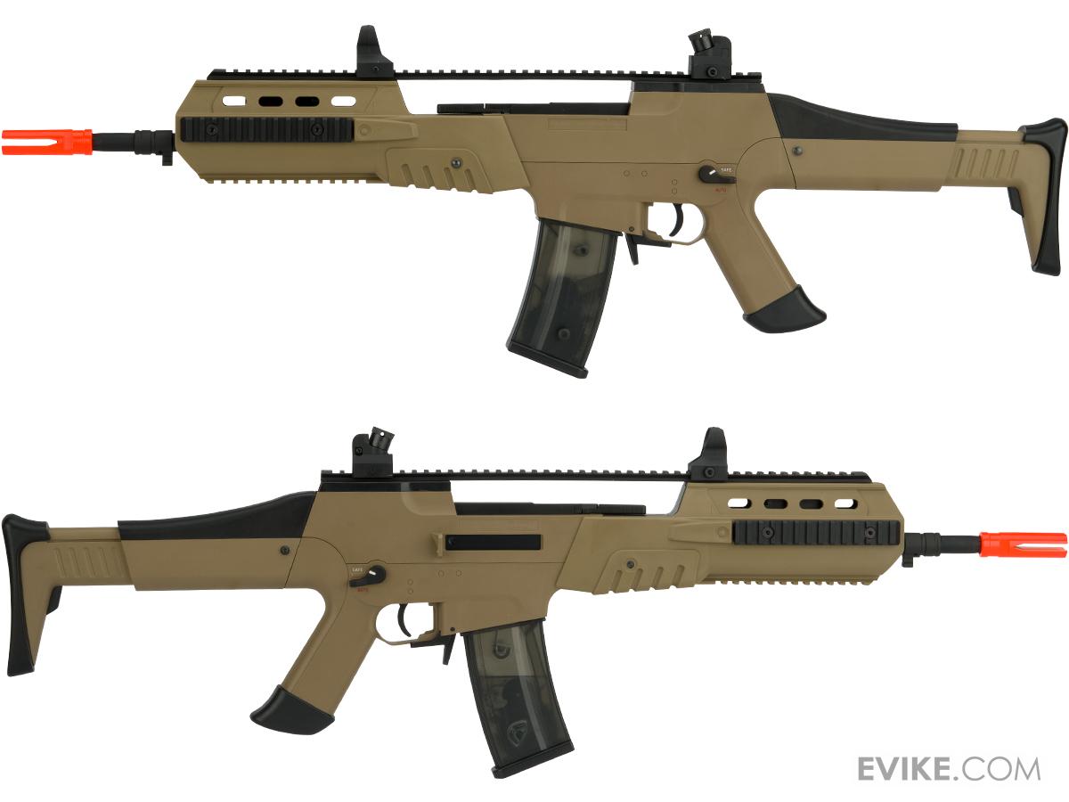 SRC Genii SR8-R Full Size Airsoft AEG (Color: Desert), Airsoft Guns ...