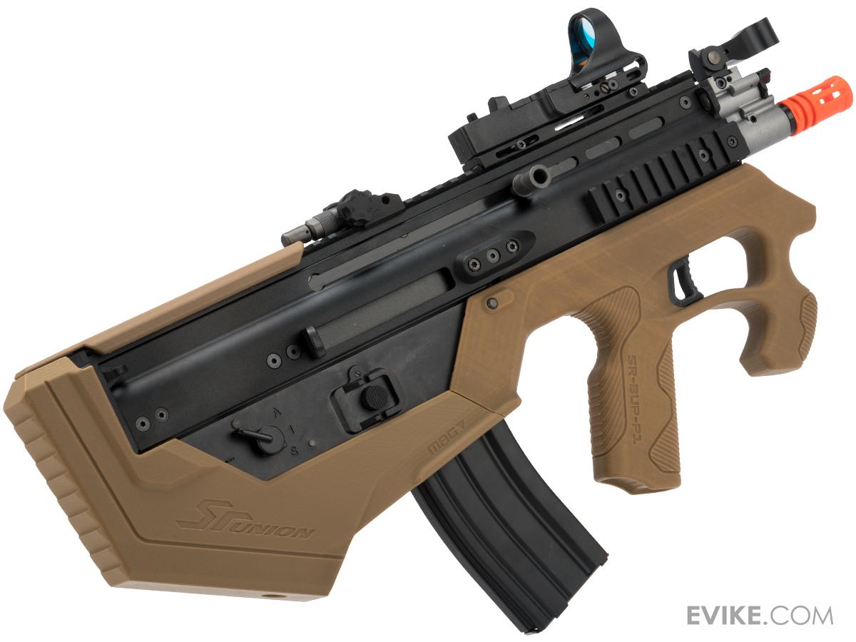 Evike.com Custom WE-Tech SCAR-L Gas Blowback Rifle w/ SRU SCAR-L ...