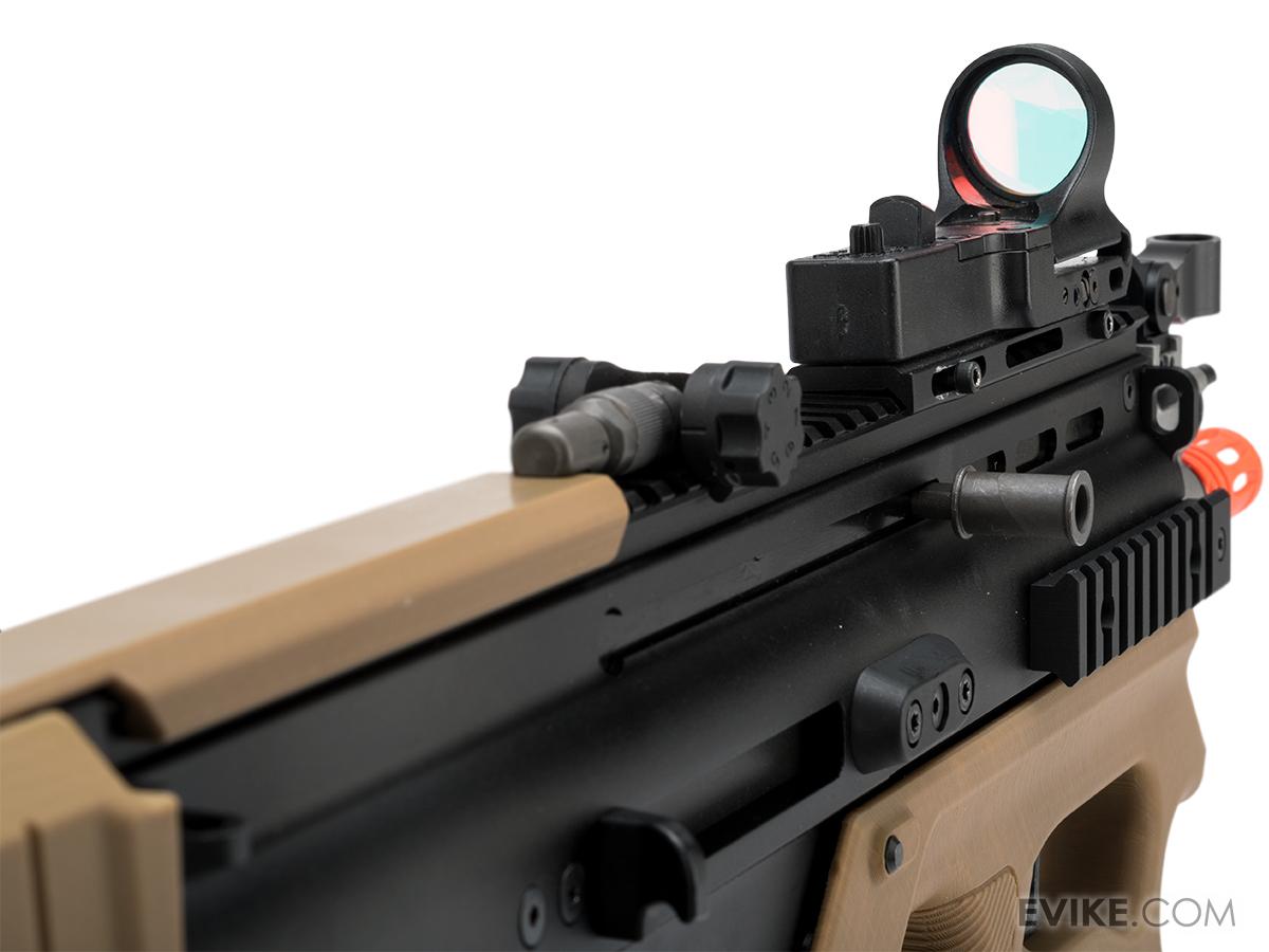 Evike.com Custom WE-Tech SCAR-L Gas Blowback Rifle w/ SRU SCAR-L ...