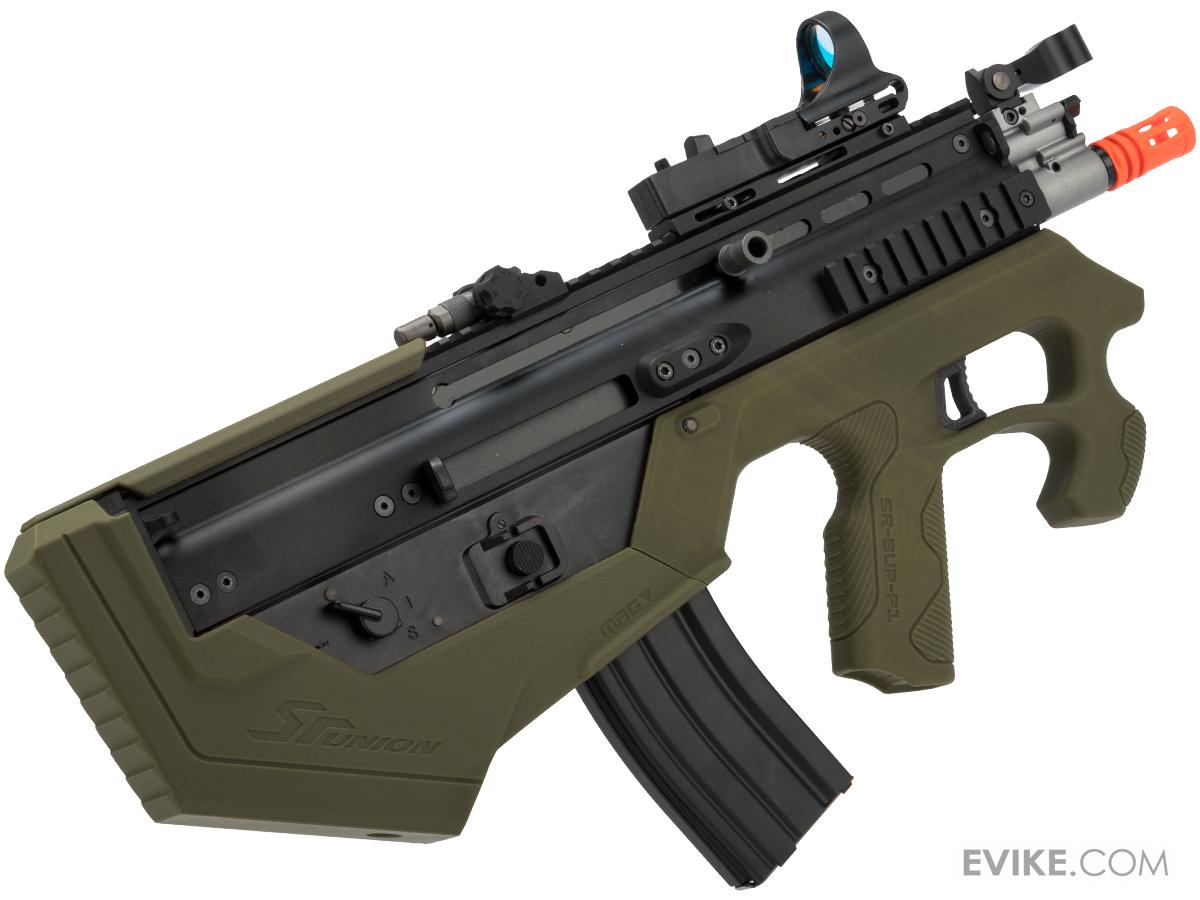 Evike.com Custom WE-Tech SCAR-L Gas Blowback Rifle w/ SRU SCAR-L ...