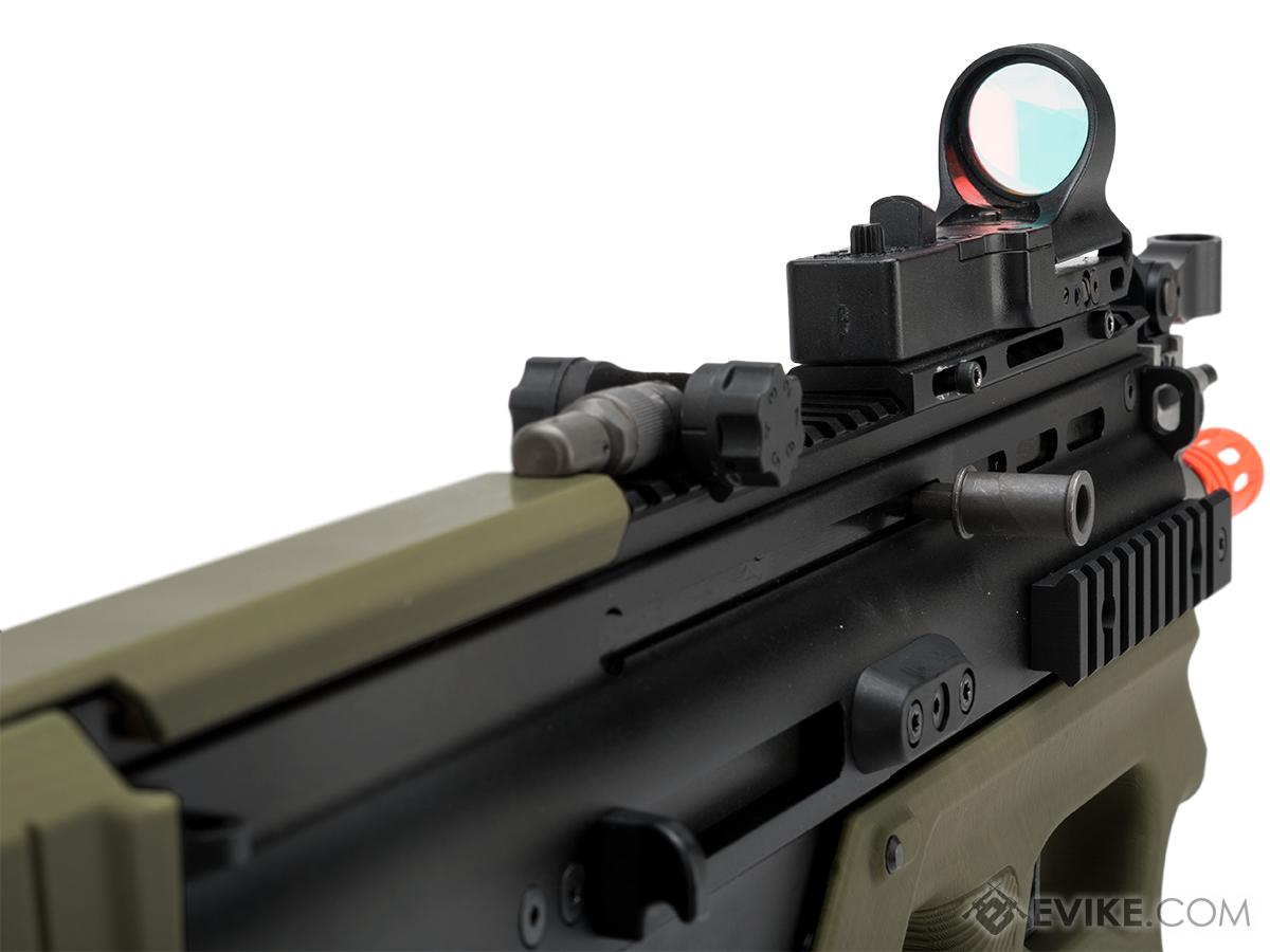 Evike.com Custom WE-Tech SCAR-L Gas Blowback Rifle w/ SRU SCAR-L ...