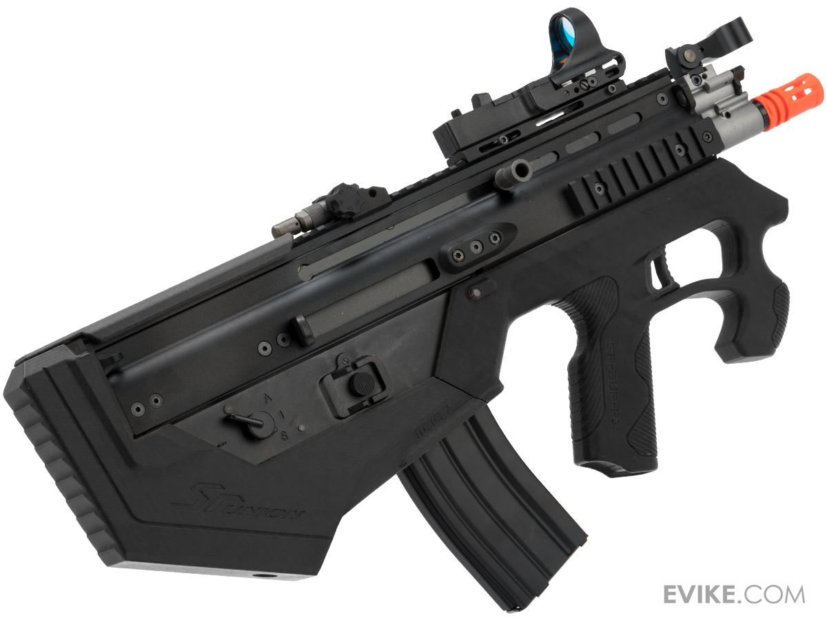 Evike.com Custom WE-Tech SCAR-L Gas Blowback Rifle w/ SRU SCAR-L ...