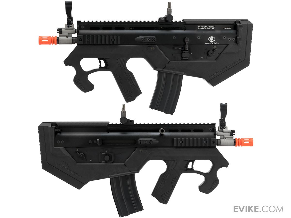Evike.com Custom WE-Tech SCAR-L Gas Blowback Rifle w/ SRU SCAR-L ...