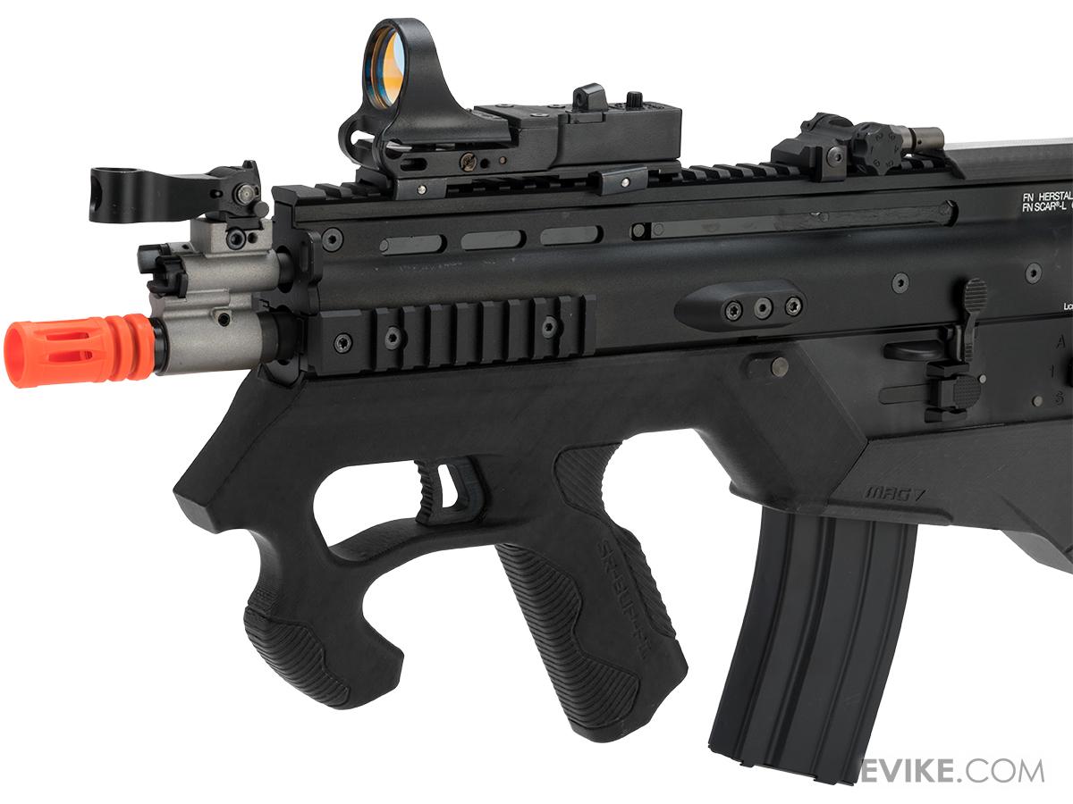 Evike.com Custom WE-Tech SCAR-L Gas Blowback Rifle w/ SRU SCAR-L ...