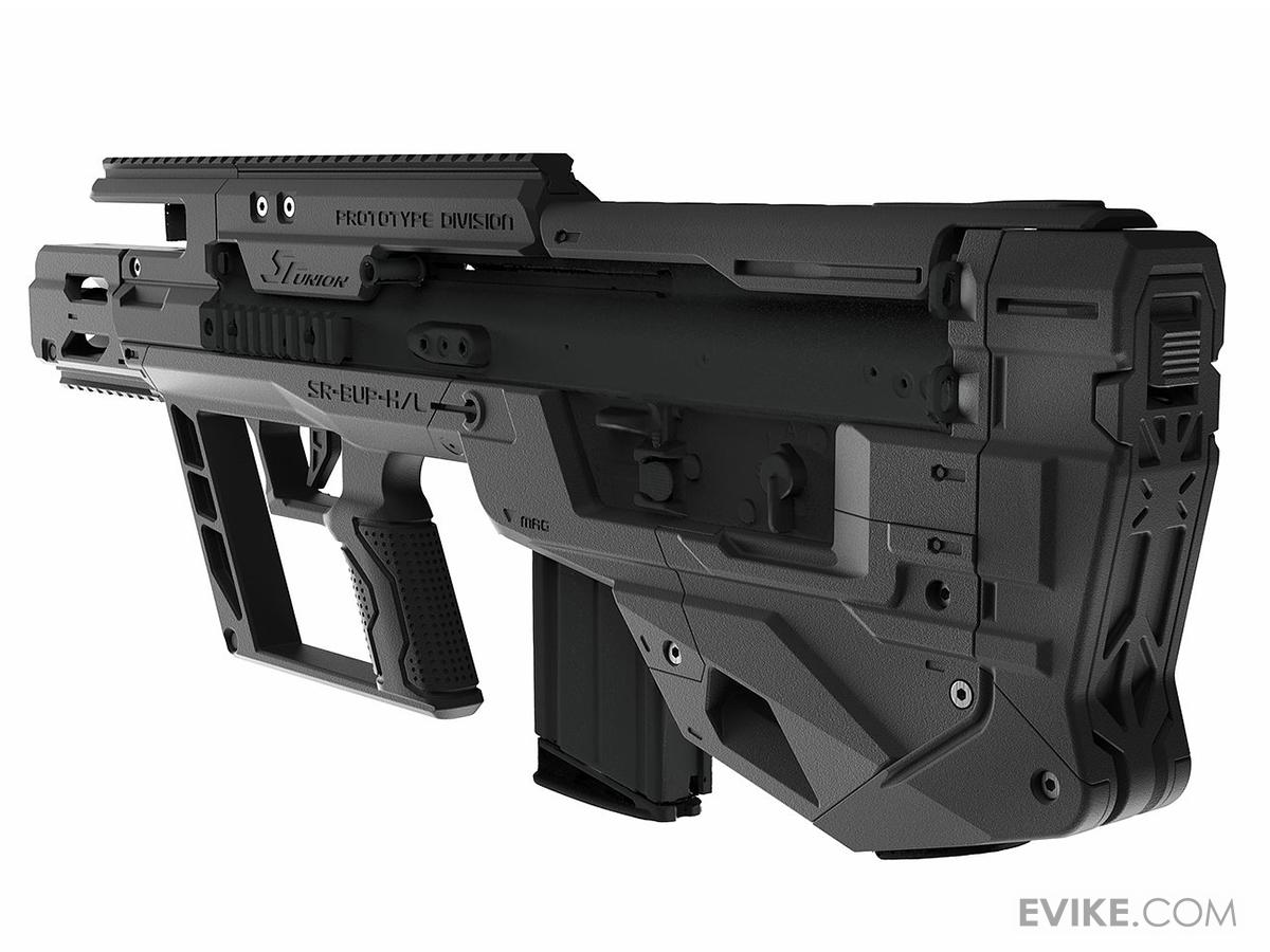 SRU 3D Printed Bullpup Conversion Kit for Tokyo Marui SCAR-L/H Airsoft AEG Rifles (Color: Black ...