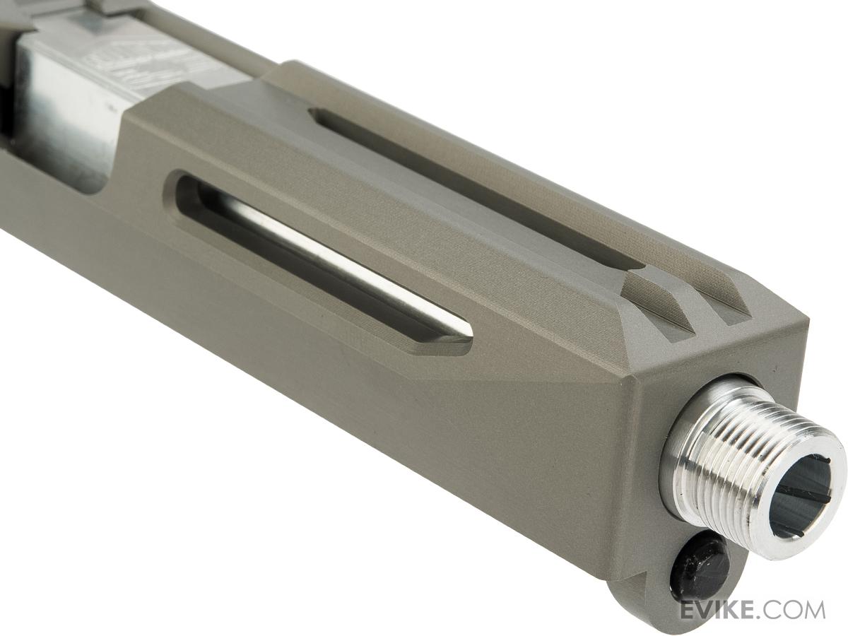 SRU WE G18 CNC Competition Slide Set (Color: Gray / With Silver Barrel ...