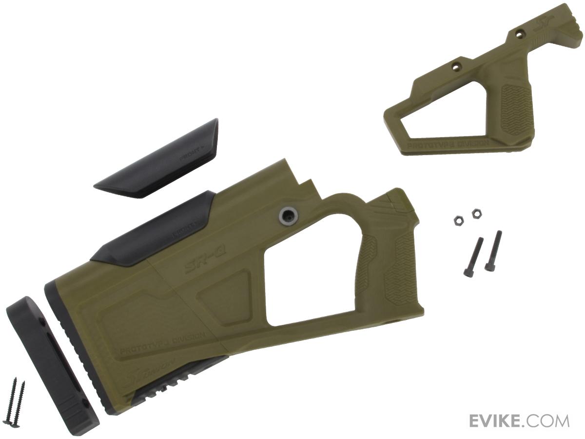 SRU SRQ AR Advanced Kit for Gas Blowback Airsoft M4 Rifles (Color: OD ...