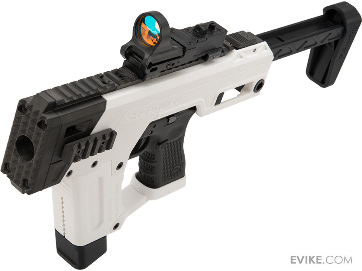 SRU PDW Carbine Kit with Elite Force GLOCK 17 Airsoft Pistols (Color ...