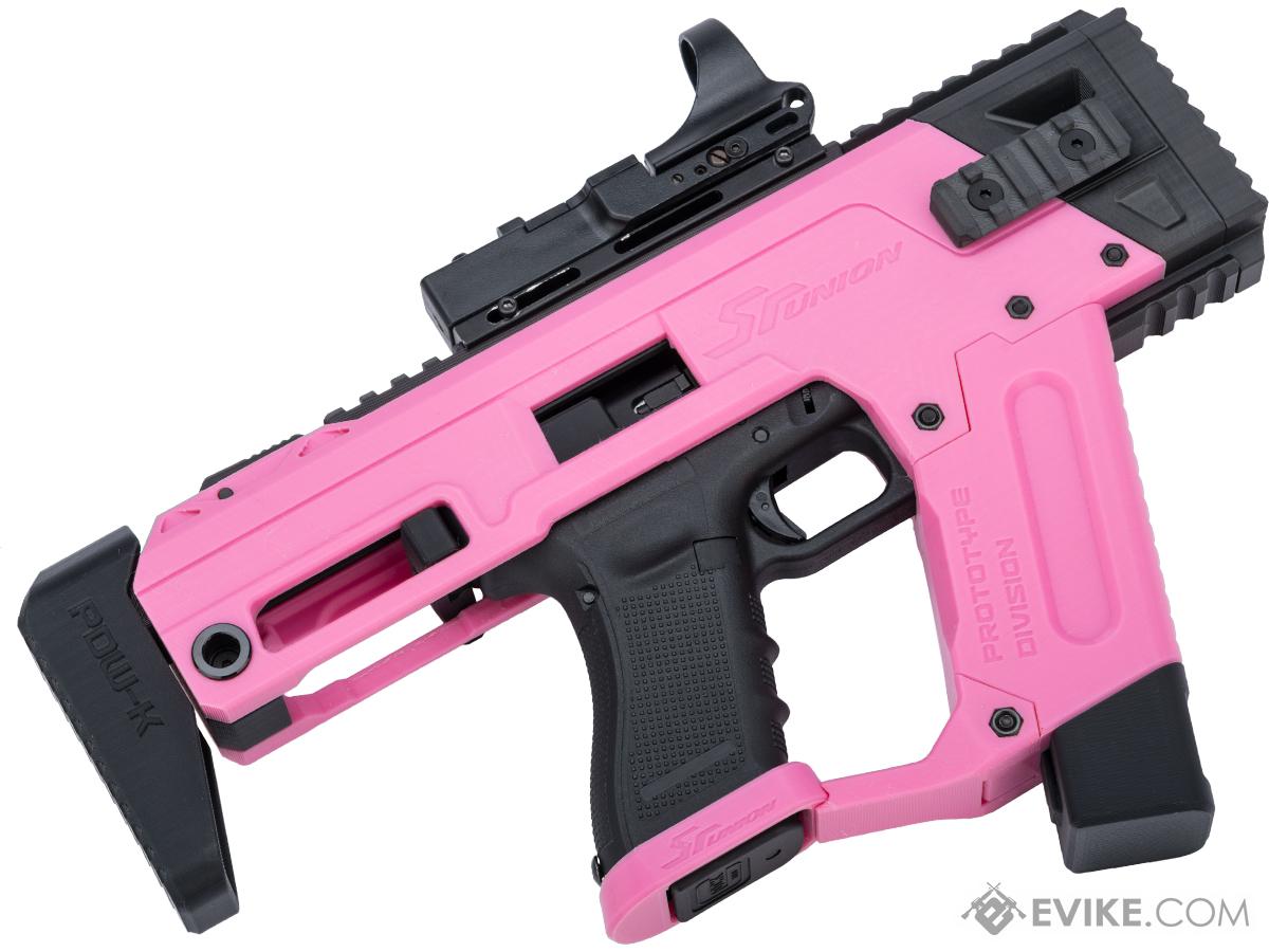 SRU PDW Carbine Kit with Elite Force GLOCK 17 Airsoft Pistols (Color ...