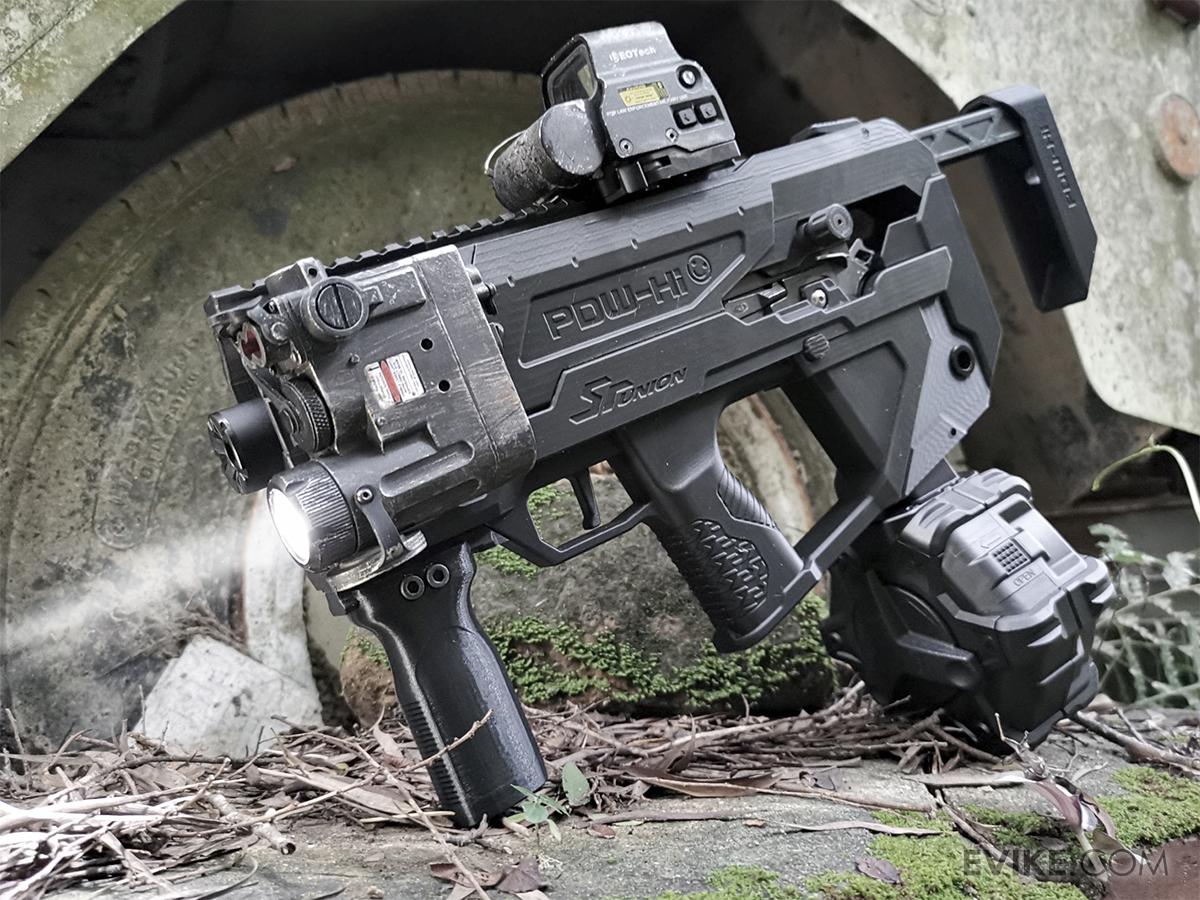SRU 3D Printed PDW Carbine Kit for Hi-Capa Series Gas Blowback Airsoft ...