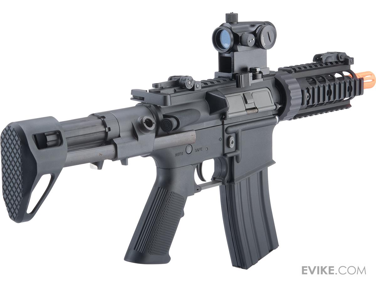 Cybergun Licensed Colt Sportsline M4 AEG Rifle w/ G3 Micro-Switch Gearbox (Model: PDW-S / Black ...