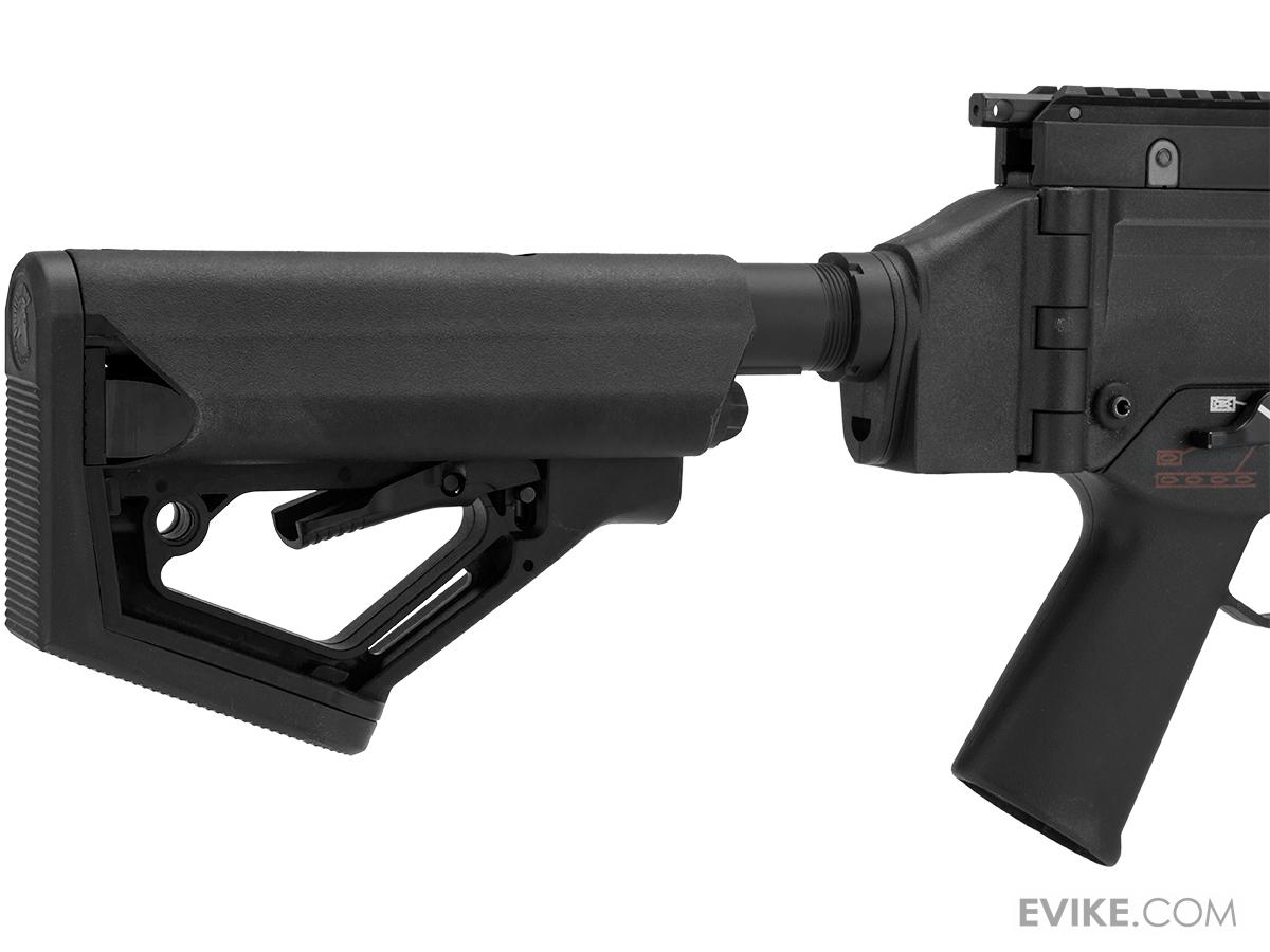 Evike Custom "Icarus" EBB Airsoft AEG with CTS Stock (Color: Black ...