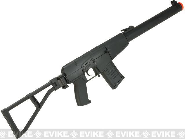 S&T Full Metal VSS AS-VAL Airsoft AEG Rifle with Folding Stock - Black ...