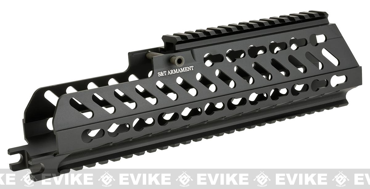 UFC / Matrix CNC Machined Aluminum Keymod Railed Handguard for S&T ...
