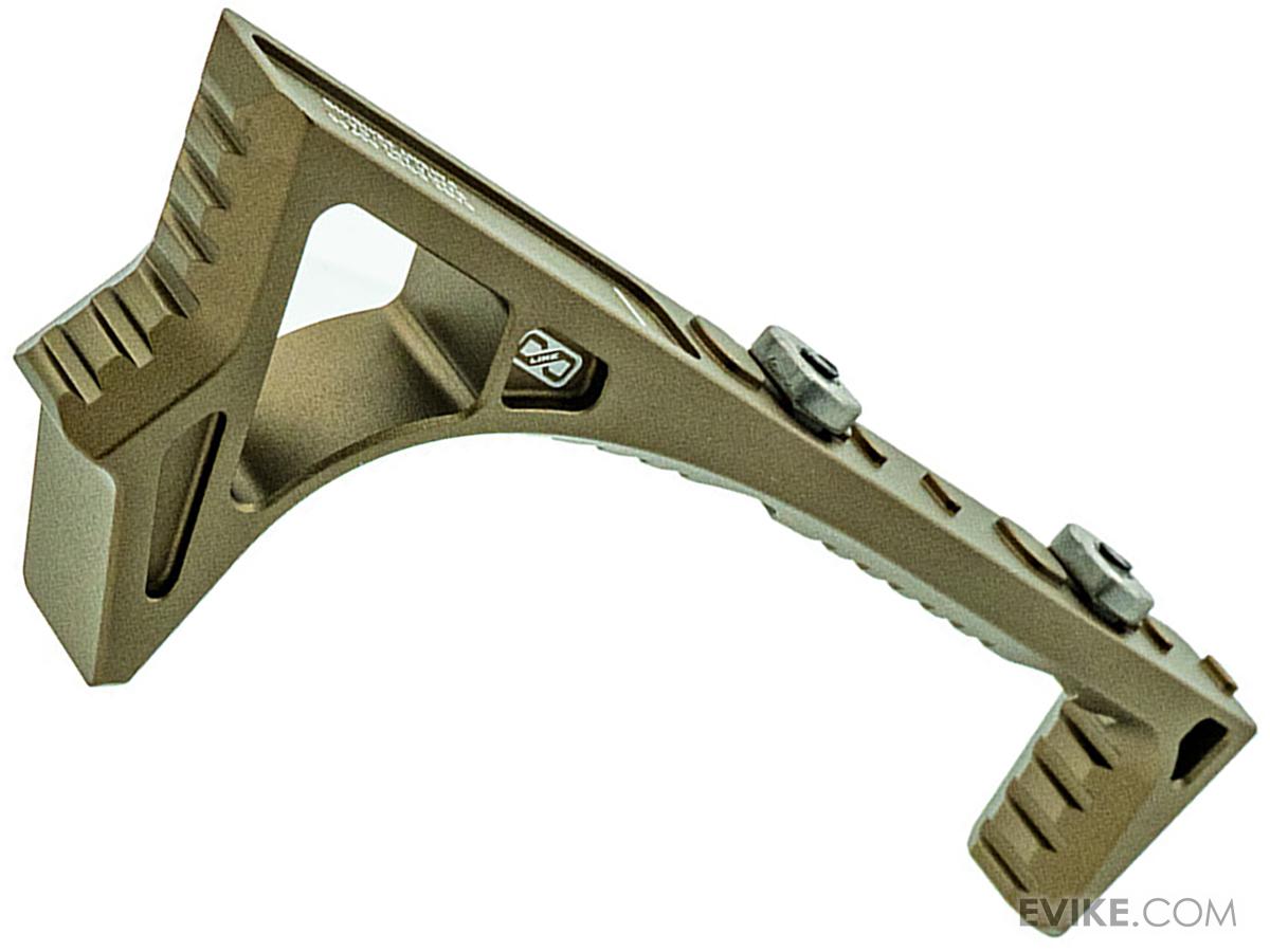 Strike Industries Link Curved KeyMod/M-Lok ForeGrip (Color: Flat Dark ...